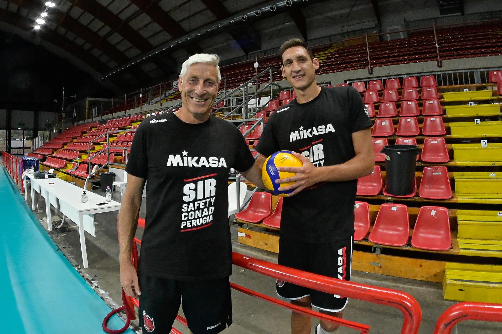 Francesco Recine about Sir and volleyball | Lega Pallavolo Serie A