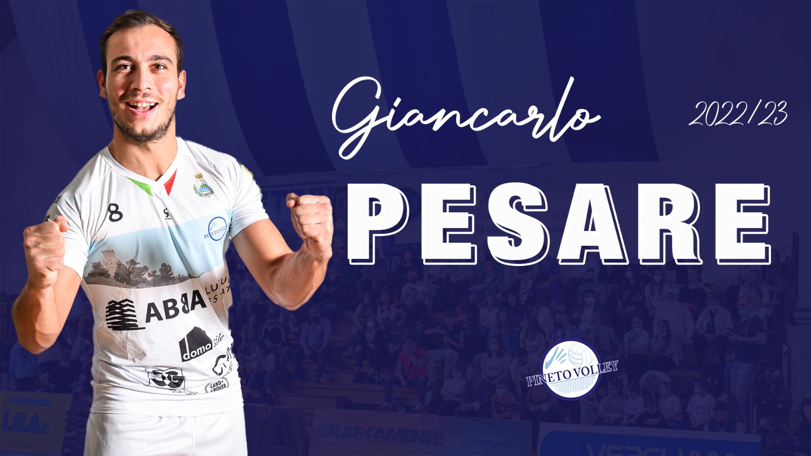 Giancarlo Pesare still biancoazzurro | Lega Pallavolo Serie A