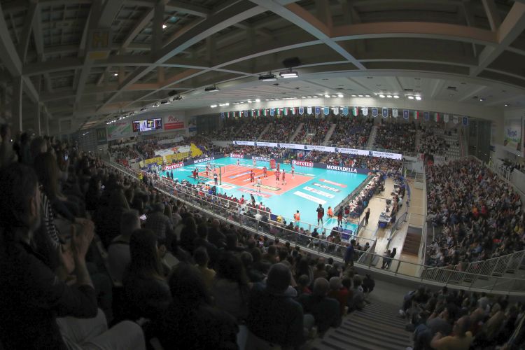 BLM Group Arena sold out for Game 1 | Lega Pallavolo Serie A