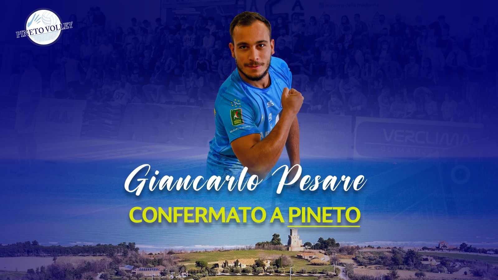 Giancarlo Pesare for third year in Pineto | Lega Pallavolo Serie A