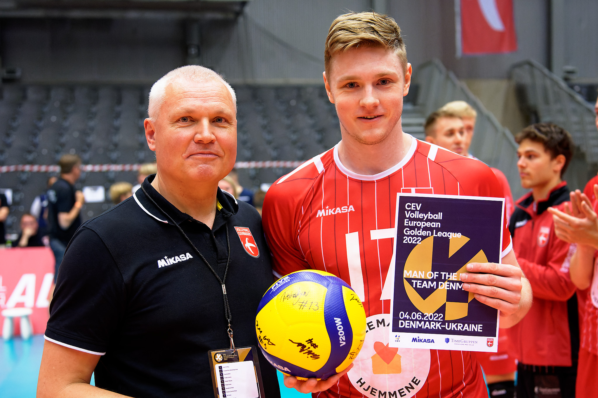 Rasmus Breuning Nielsen won Andrej Kuznetsov Award | Lega Pallavolo Serie A