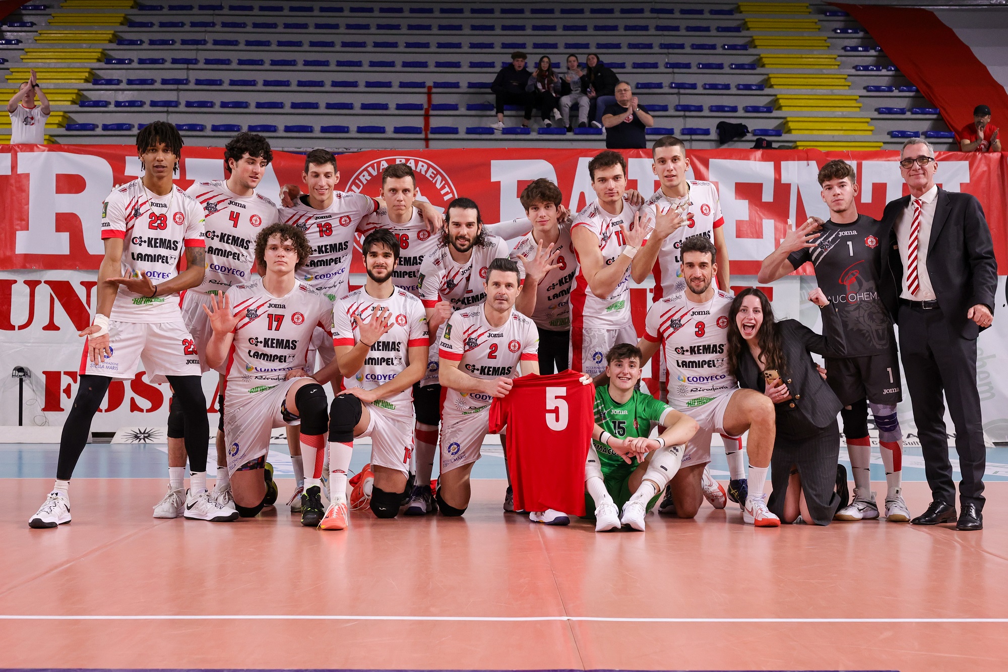 Perentorio 3-0 della Kemas Lamipel tra le mura amiche | Lega Pallavolo ...