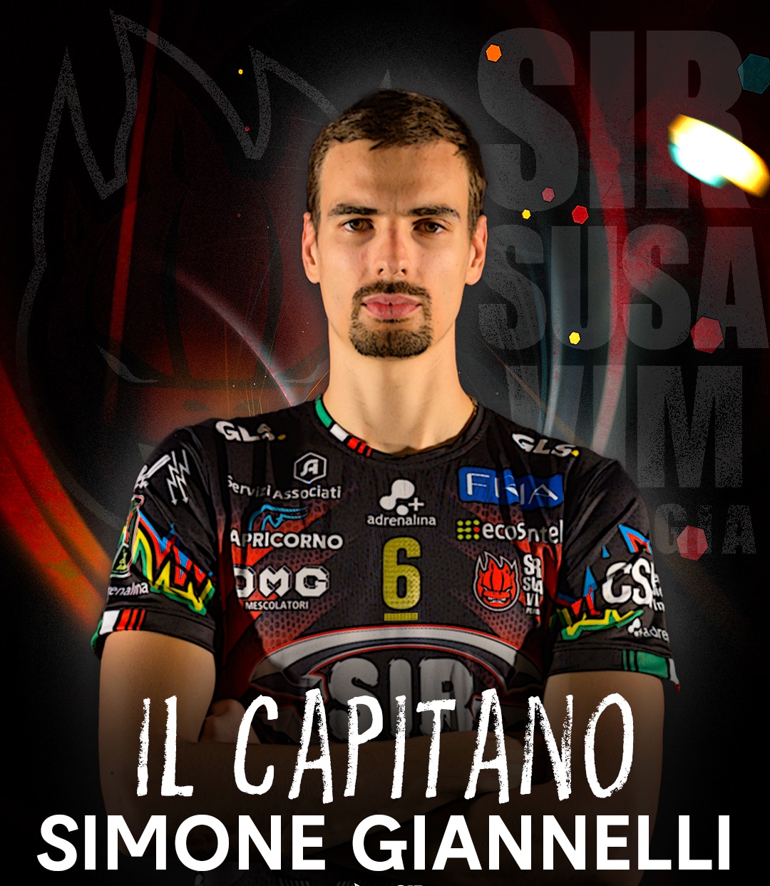 Simone Giannelli e’ il nuovo capitano della Sir Susa Vim Perugia | Lega ...
