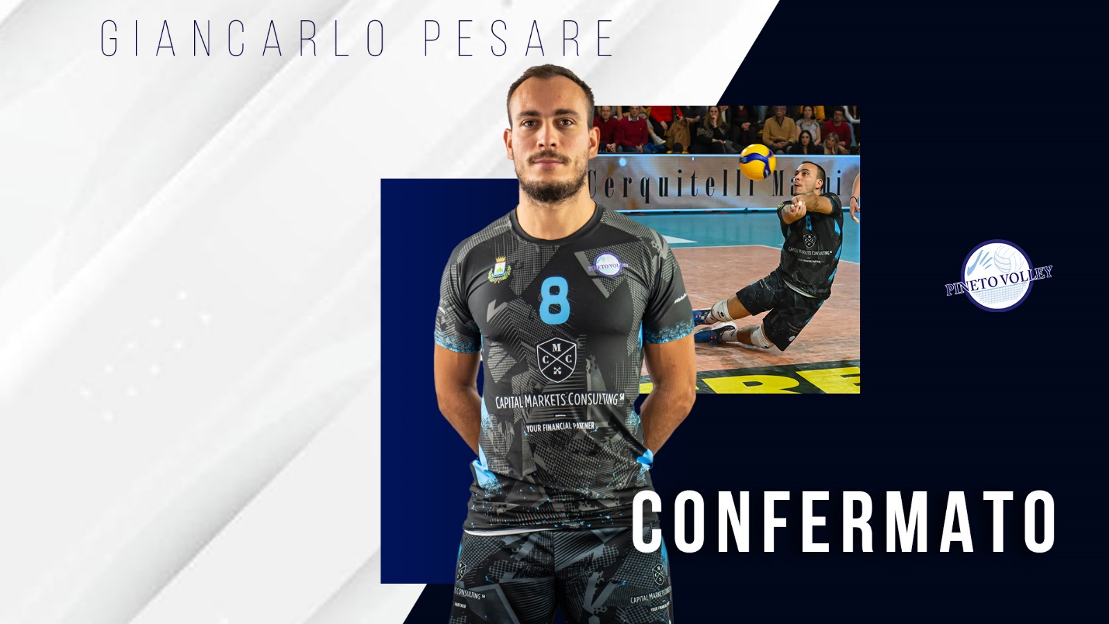 Pesare extended with ABBA | Lega Pallavolo Serie A