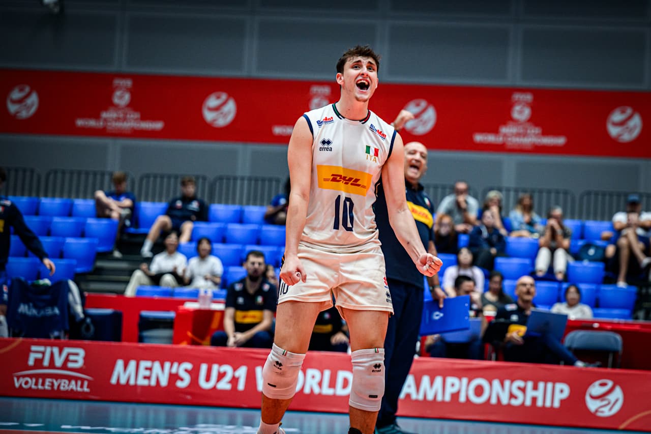 Loreti with Italy U21 to Quarterfinals | Lega Pallavolo Serie A